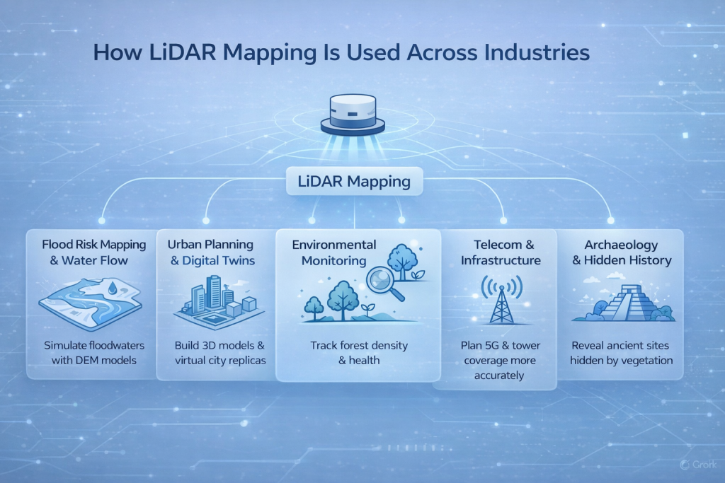 LiDAR Mapping Explained: How It Works and Where It’s Used